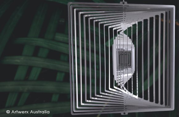 Square Premium Wind Spinner – Wind Spinners | Artwerx Australia