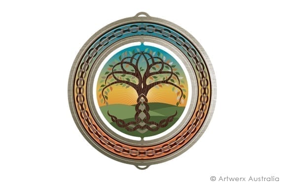 Tree Of Life Wind Spinner – Wind Spinners | Artwerx Australia