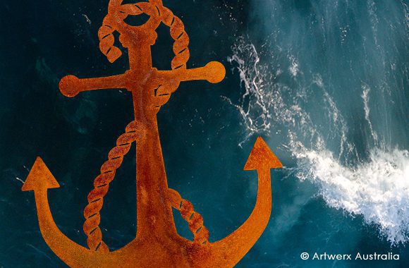 Anchor Wall Art – Wind Spinners | Artwerx Australia