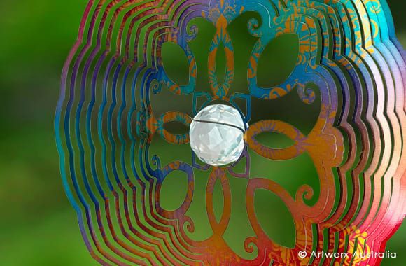 Multi-Filigree Wind Spinner – Wind Spinners | Artwerx Australia