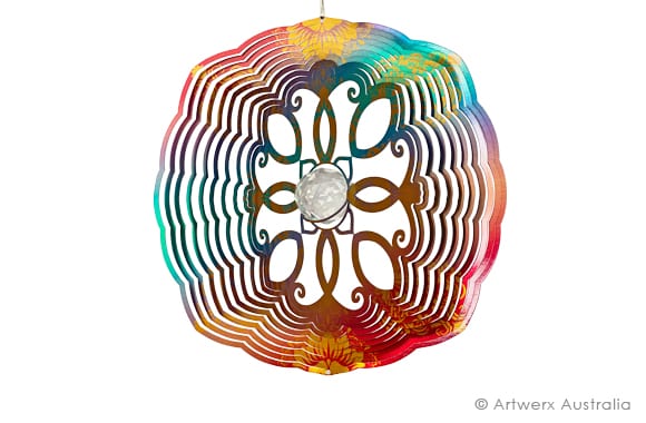 Multi-Filigree – Wind Spinners | Artwerx Australia
